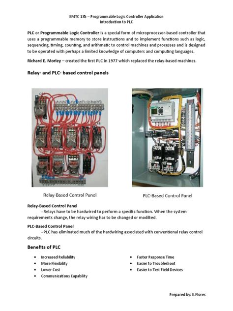 introduction to plc pdf pdf programmable logic controller input