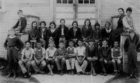 Kiln School Class 1920s 30s Schools Photo Gallery Hancock