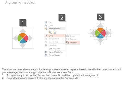 Circular Business Process Flow Infographics Powerpoint Template