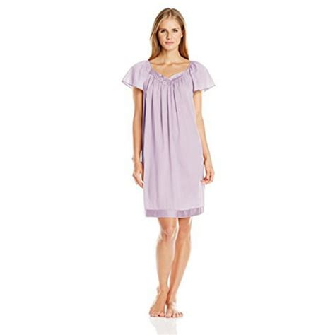 Vanity Fair Vanity Fair Womens Coloratura Sleepwear Short Flutter