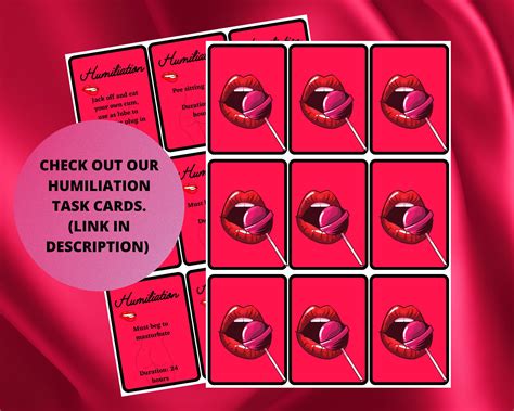 Bdsm Sex Cards Adult Sex Game Instant Download Printable Sex