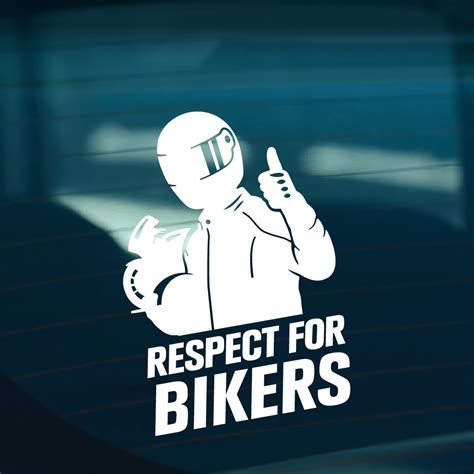 Respect For Bikers Sticker Stickrsuk