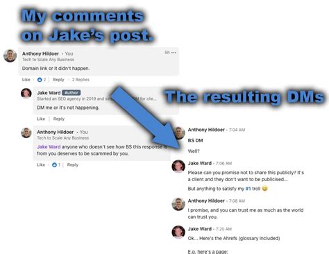 Anthony Hildoer On Linkedin Seo Technology Honesty