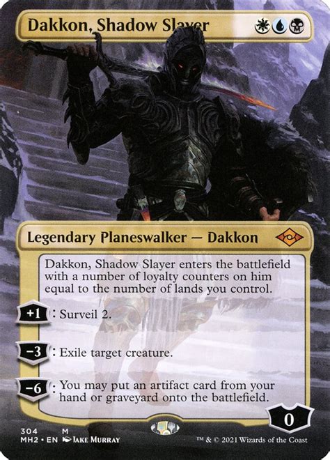 Dakkon Shadow Slayer · Modern Horizons 2 Mh2 304 · Scryfall Magic