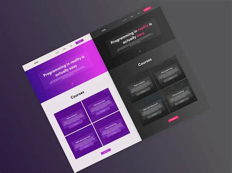 Programmer Portfolio Site Designs Themes Templates And Downloadable