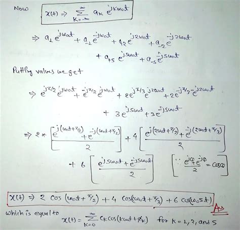 [solved] 1 Ct Fourier Series Synthesis Equation 10 Pts A Course Hero