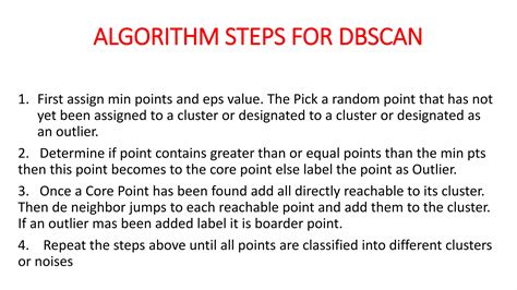 Cluster Analysis Algorithmspptx Databases Computer Software And
