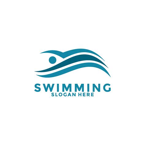 Swimming Logo Icon Vector Swim Logo Design Template 35679617 Vector