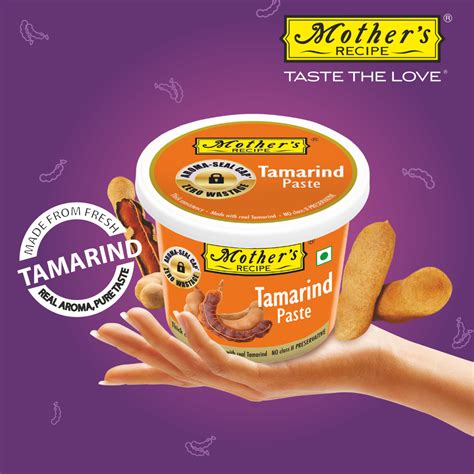 Tamarind Paste 200 Gm Mothers Recipe