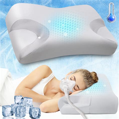 Cpap Memory Foam Pillow For Side Sleeper Sleep Apnea Pillow