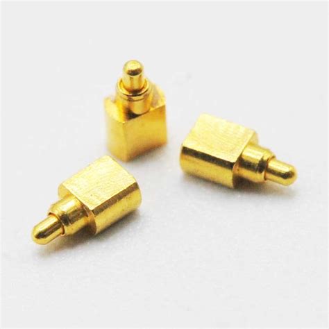 Pogo Pin Single Contact Side Connection Pogo Pin Top Link