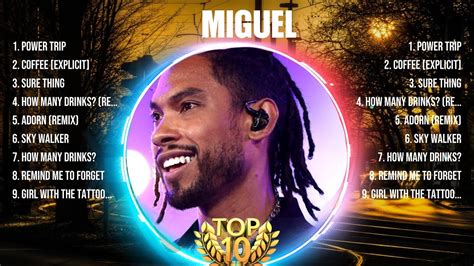 Miguel Top Hits Popular Songs Top 10 Song Collection Youtube