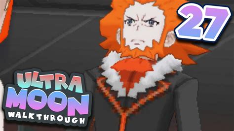 Pokémon Ultra Sun And Ultra Moon Walkthrough Part 27 Team Rainbow Rockets Lysandre Youtube