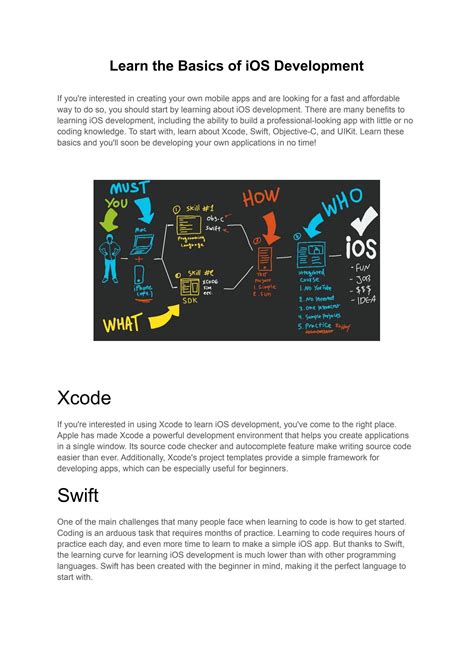 learn the basics of ios development by zac efron issuu