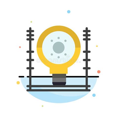 Define Energy Engineering Generation Power Abstract Flat Color Icon Template Stock Vector