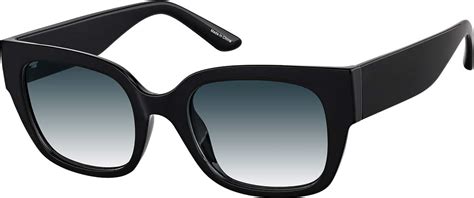Black Square Sunglasses 1166521 Zenni Optical