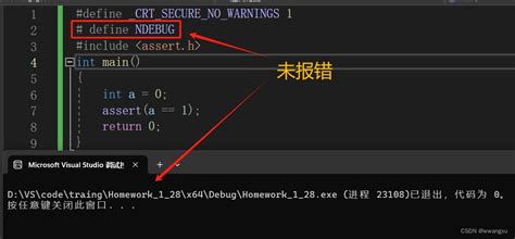 c语言 assert断言 c语言断言assert csdn博客