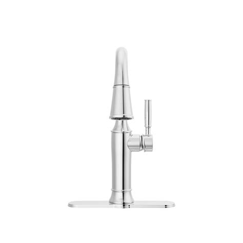 Single Handle Pull Down Bar Prep Faucet In Lumicoat® Chrome 9984 Pr