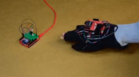 Wireless Glove Controller SparkFun Learn