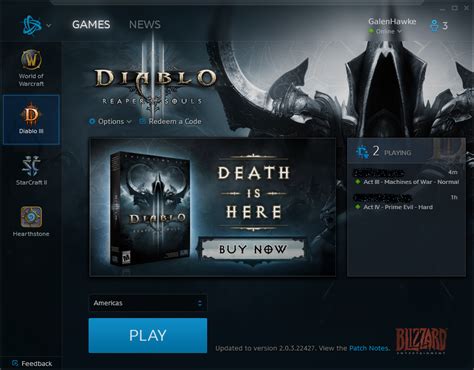 Battle Net App Adds Chat Support In Client So You Can Chat With Your In Game Friends Computer