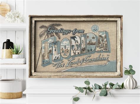 Retro Florida Wall Art At Julian Romilly Blog