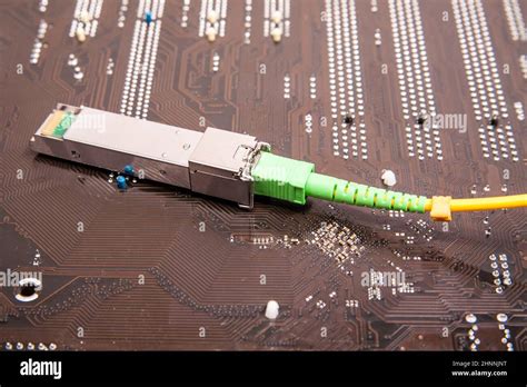Optical Gigabit SFP Module For Network Stock Photo Alamy