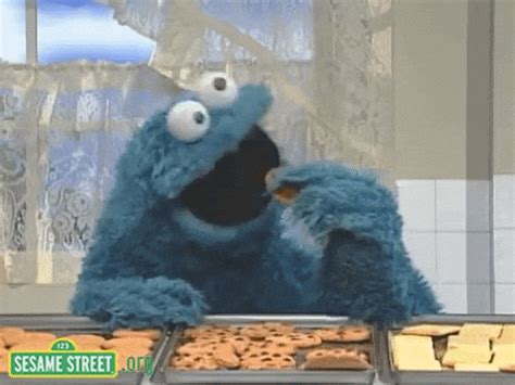 Cookie Monster Cookies  By Sesame Street Find And Share On Giphy
