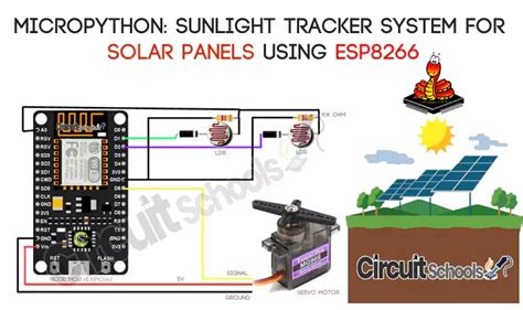 Circuit Diagram For Sun Tracking Solar Panel