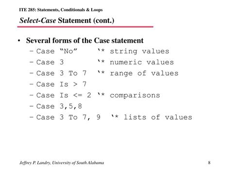 Ppt Statements Conditionals And Loops Powerpoint Presentation Id521599