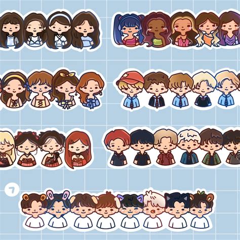 Katseye Stickers Etsy