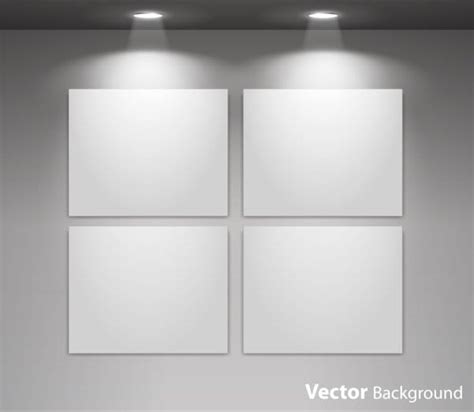 스포트라이트 디스플레이 벽 배경 벡터 Eps Uidownload