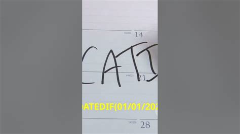 What Are Excels Date And Dateif Functionsshortvideo Shorts Datefunction Youtube