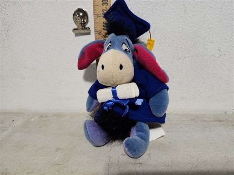The Disney Store Plush Graduation Eeyore Auction Ohio