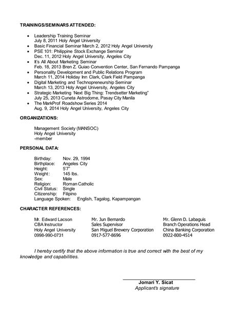 Jomari Sicat Resume Updated Docx