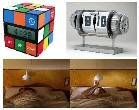 10 Amazing And Stylish Alarm Clocks Interesting Creative Designs