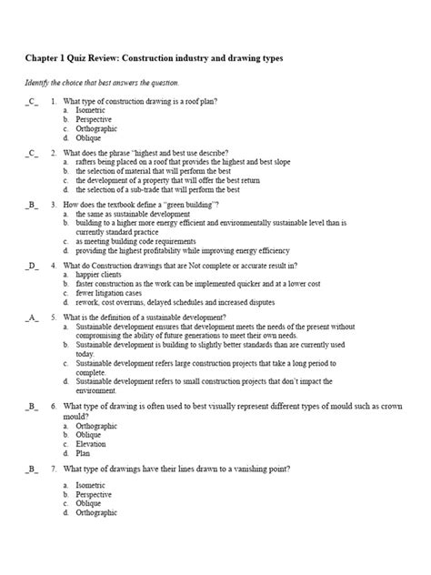 Chapter 1 Quiz Review Pdf Sustainability