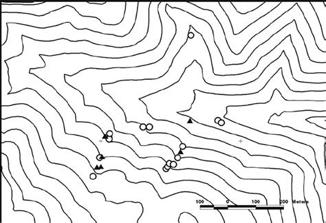 Map Showing The Location Of All Trees Within The Study Population Download Scientific Diagram