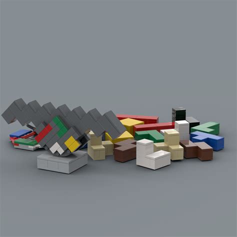 Lego Moc Lego Balance Tetris By Birdbrickbuilds Rebrickable Build With Lego