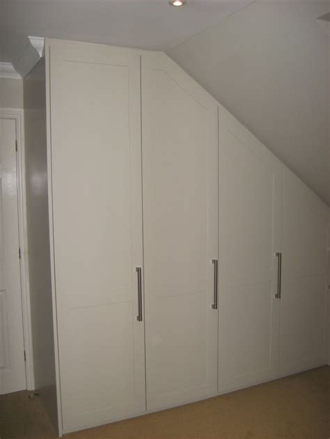 Tall Cabinet Storage For Your Attic Bedroom
