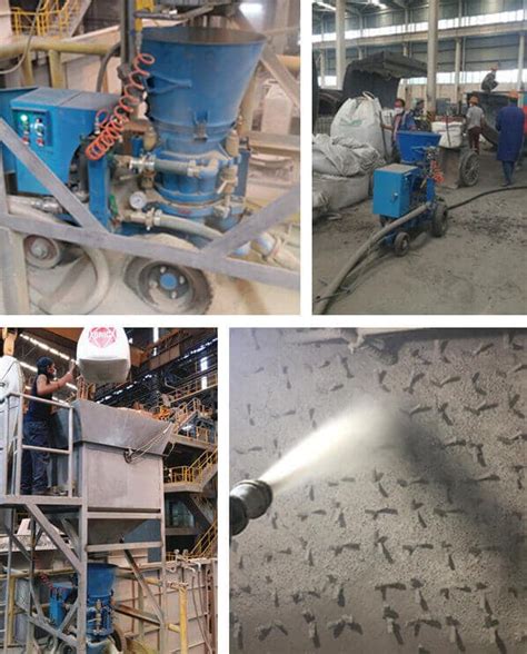 Portable Refractory Gunning Machine
