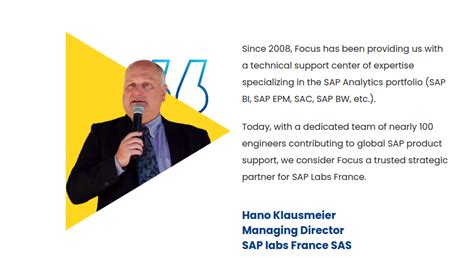 SAP Services Focus