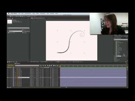 Revealing An Image With Write On Effect In After Effects YouTube