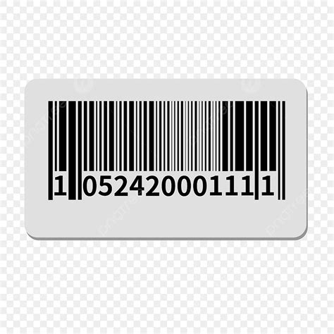 Electronic Digital Scan Bar Code Bar Code Black Line PNG And Vector With Transparent