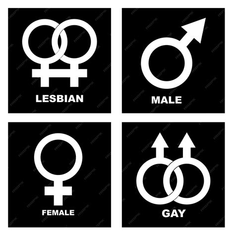 Premium Vector Gender Icon Or Symbol Vector Illustration Logo Template