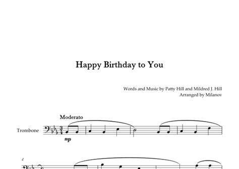 E Flat Scale For Trombone