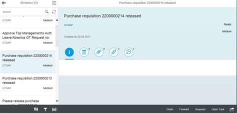 Solved Approve Purchase Order In My Inbox S4 Hana 1511 Sap Community