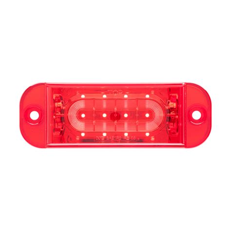 Optronics Red Surface Mount Marker Clearance Light With Supplemental