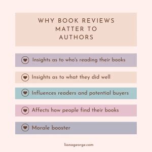 Why Book Reviews Are More Important Than You Think Liana George