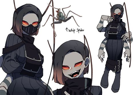 Insect Girl Monster Girl арт барышня Art смешные картинки и