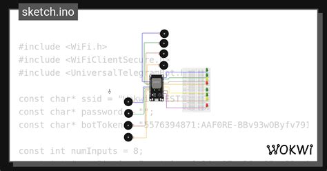 Projeto sensor caixa dágua Wokwi ESP32 STM32 Arduino Simulator
